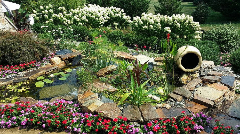 Pond with Bio filtration - Traditional - Landscape - Other - by ...