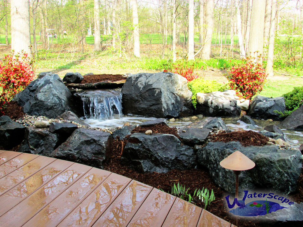 Pondless Disappearing Waterfalls - Traditional - Landscape - Detroit ...