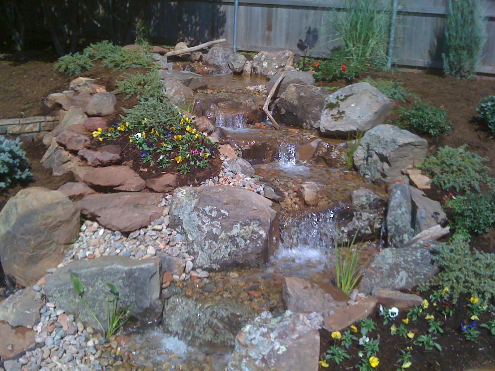 Pondless Waterfalls Designs Brick Pondless Waterfall Transformation: