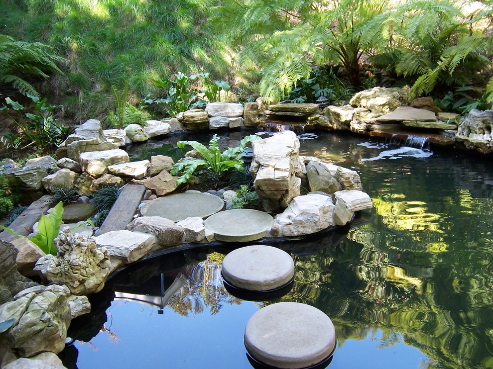 Ponds - Contemporary - Landscape - Los Angeles - by Masonry Repair ...
