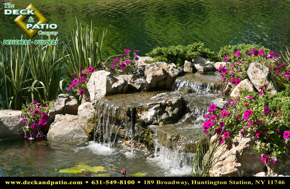 Ponds waterfalls water features water gardens - Traditional - Landscape ...