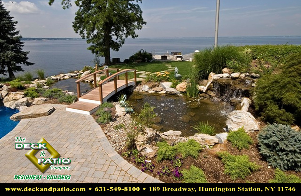 Ponds waterfalls water features water gardens - Traditional - Landscape ...