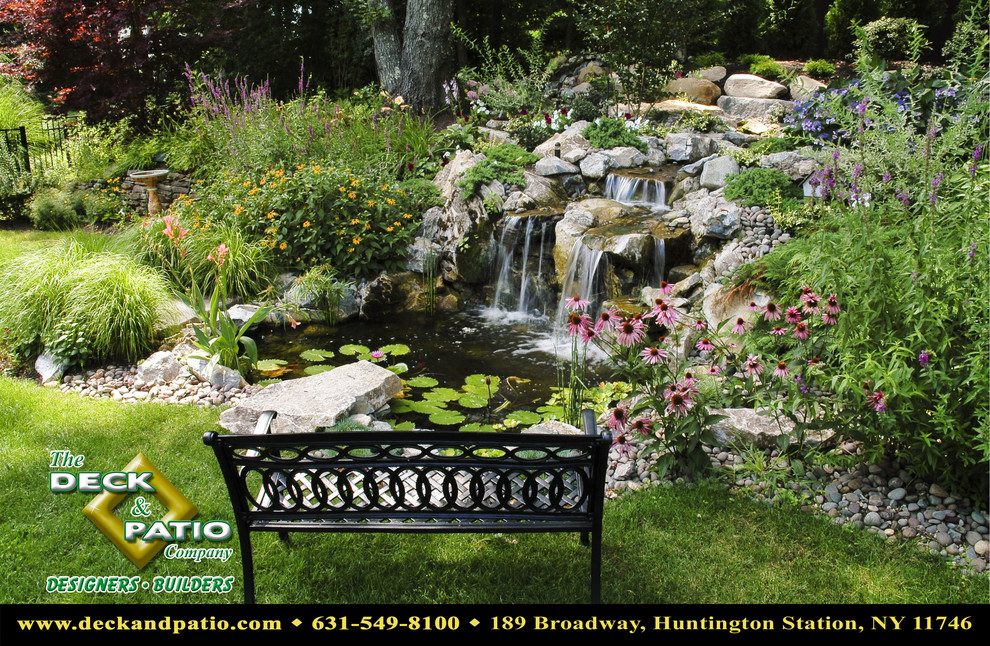 Ponds waterfalls water features water gardens - Traditional - Landscape ...