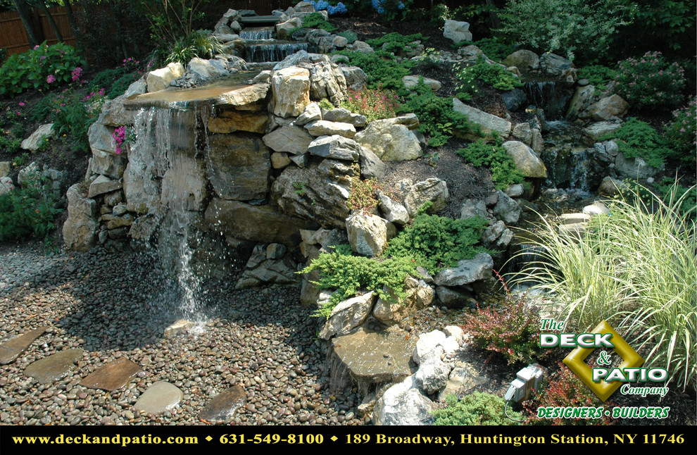 Ponds waterfalls water features water gardens - Traditional - Landscape ...