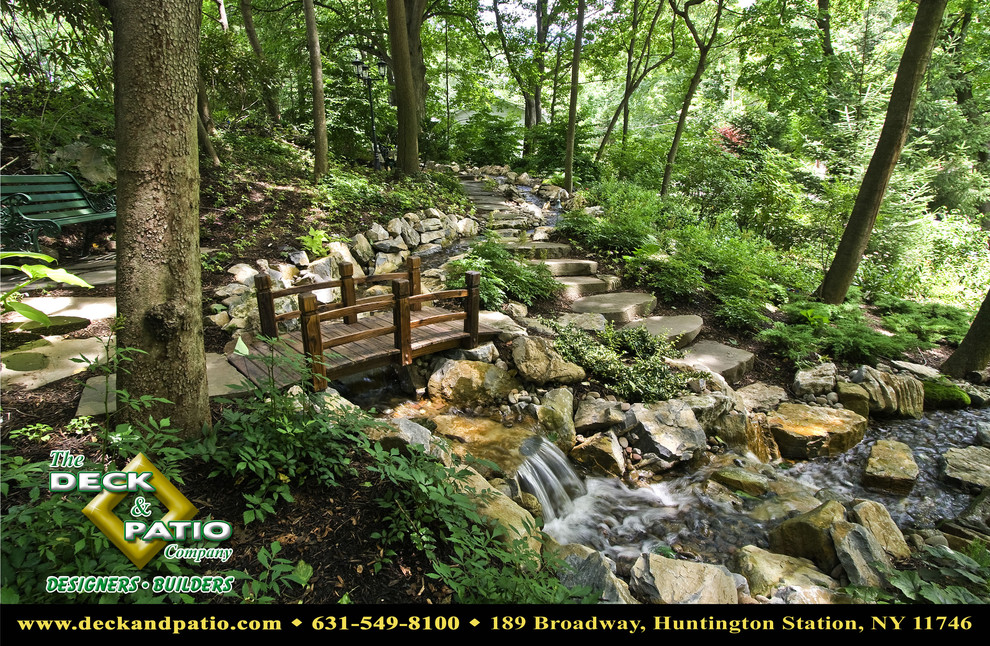 Ponds waterfalls water features water gardens - Traditional - Landscape ...