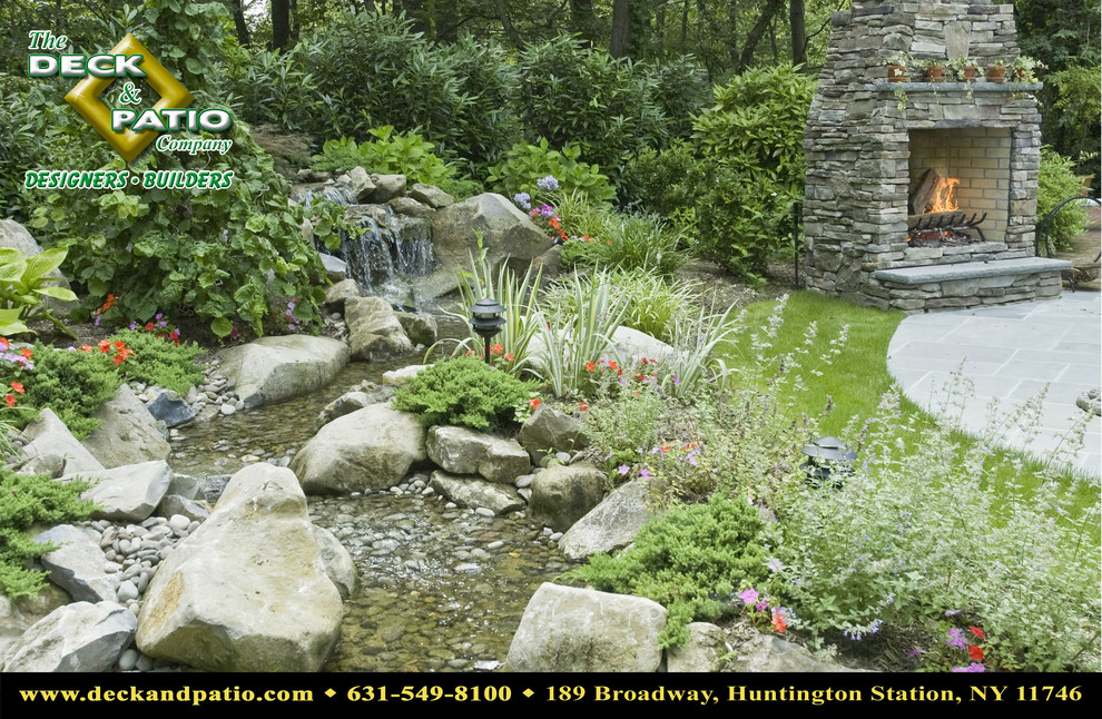 Ponds waterfalls water features water gardens - Traditional - Landscape ...
