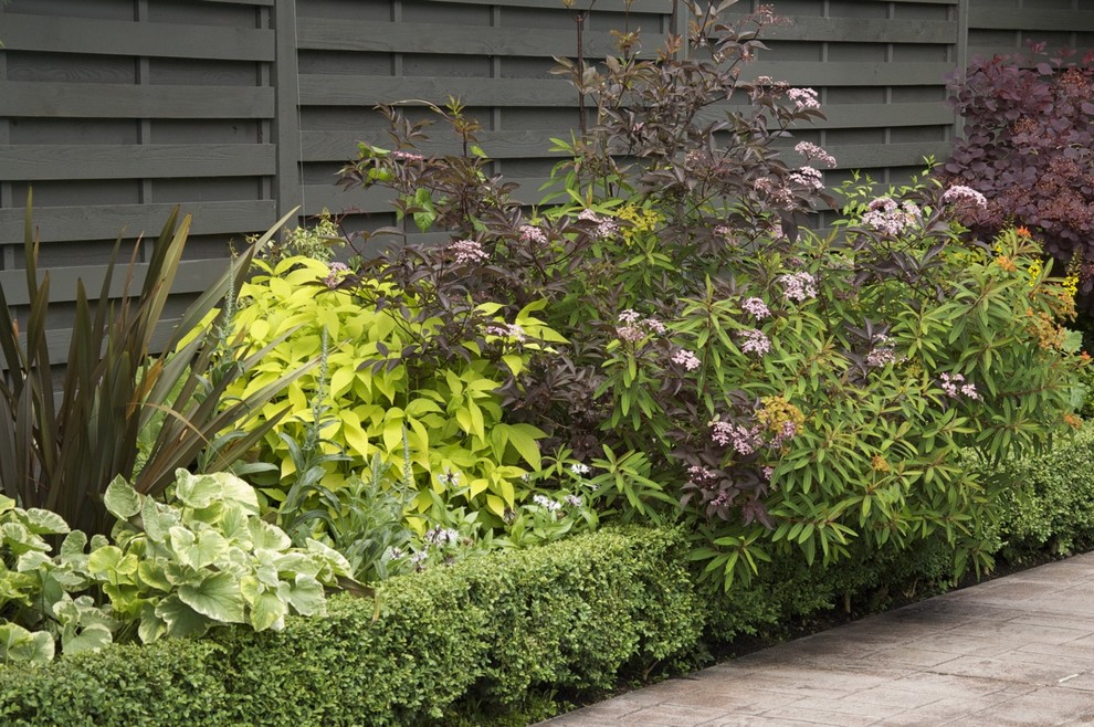 Pool Garden - Perennial Borders and Accents Planters - Eclectic ...