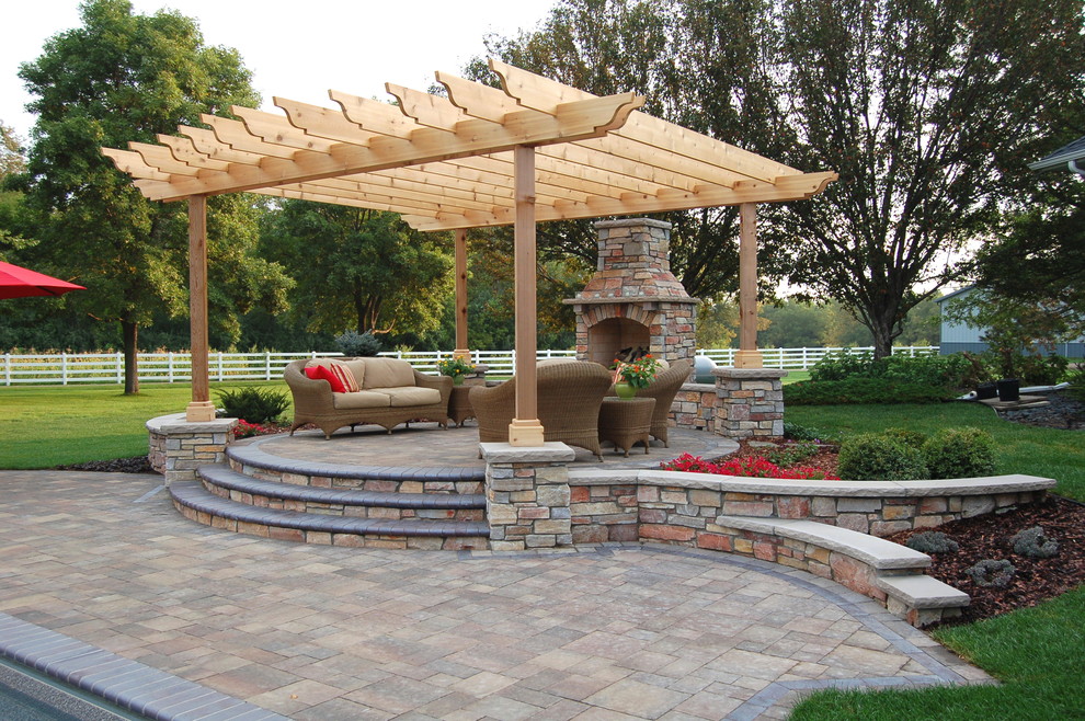 Pool Side - Traditional - Patio - Minneapolis - by Daryl Melquist ...
