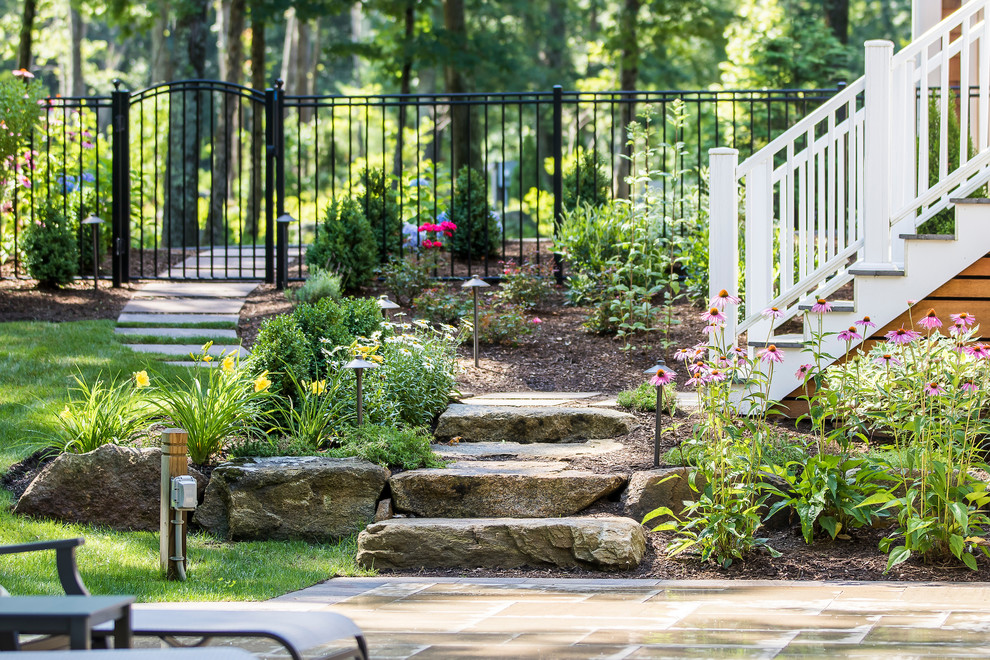 Poolside Entertaining - Traditional - Landscape - Providence - by Terra ...