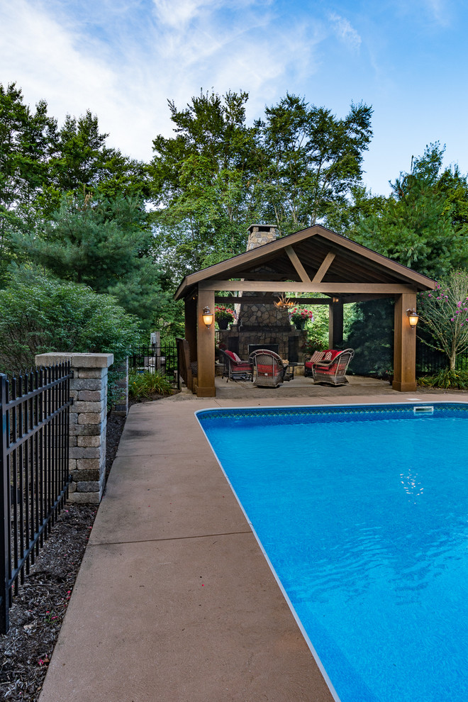 Poolside Pavilion - Transitional - Landscape - Cleveland - by THE OHIO ...