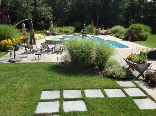 Poolside Serenity in the Northwoods - Modern - Landscape - New York ...