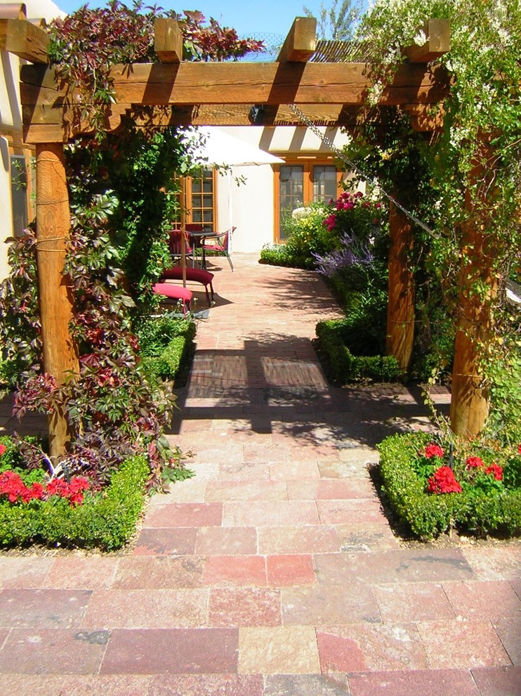 Porphyry Stone Pavers - Traditional - Landscape - Phoenix - by Garden ...