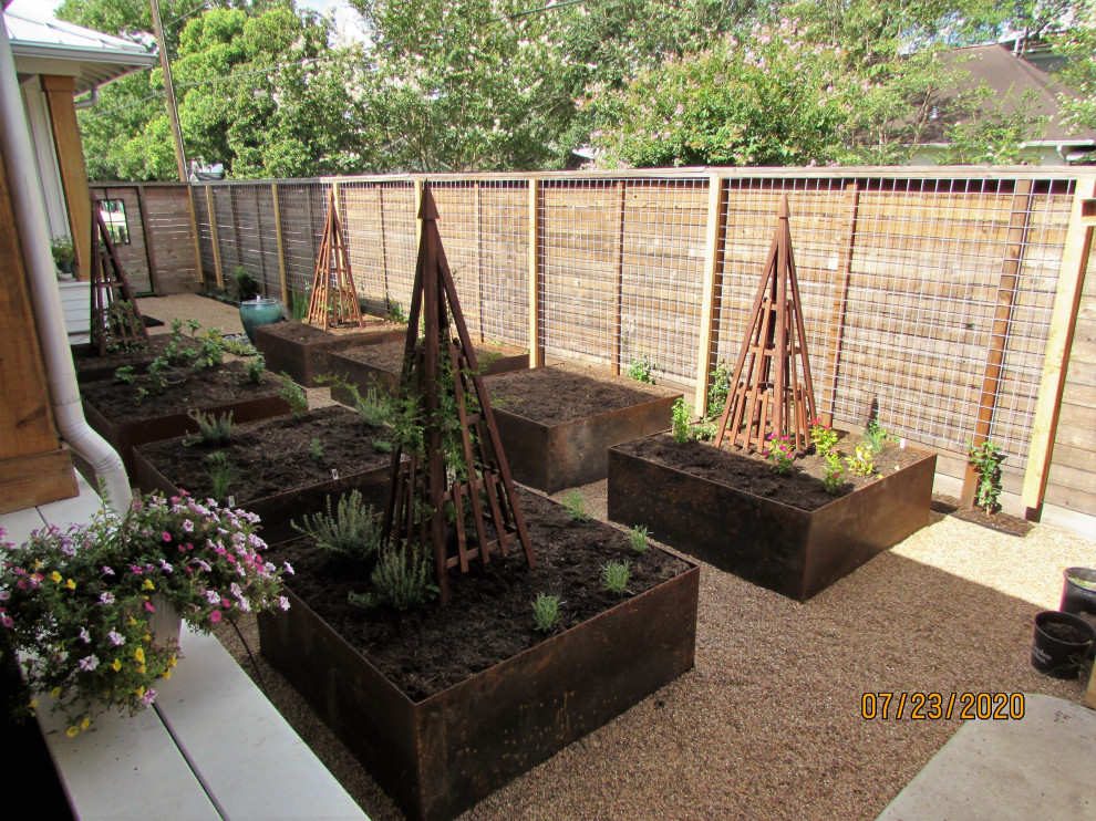 Potager: A French Kitchen Garden - French Country - Landscape - Houston ...