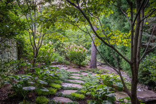 Potomac Kitchen Garden and Outdoor Living Area - Farmhouse - Landscape ...