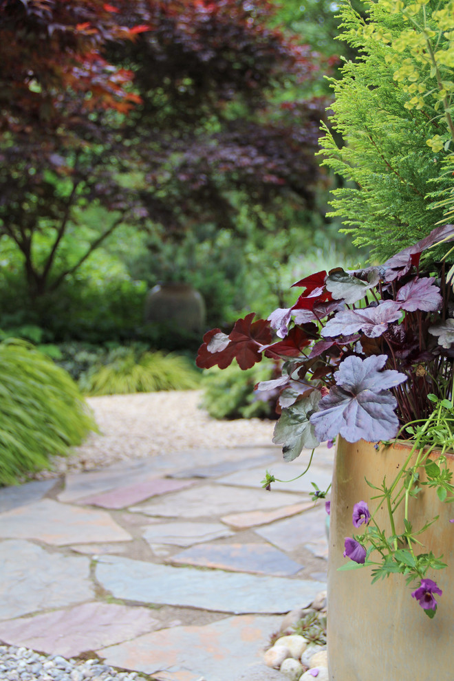 Pottery in the Garden - Contemporary - Landscape - Seattle - by Bliss ...