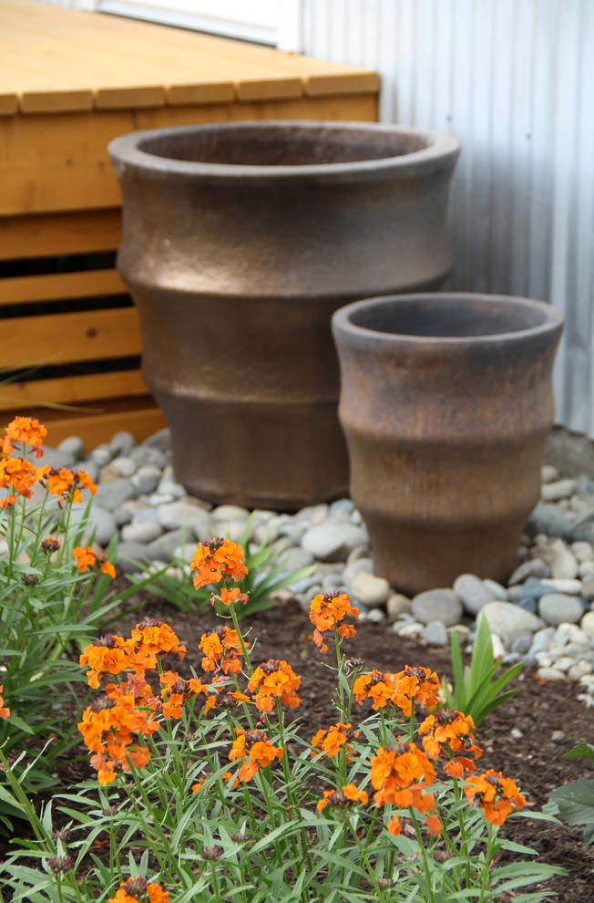 Pottery in the Garden - Contemporary - Landscape - Seattle - by Bliss ...
