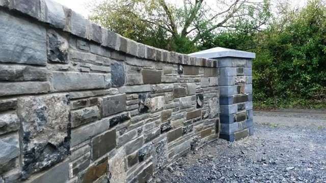 Precision Cut Limestone - Traditional - Garden - Other - by DG ...