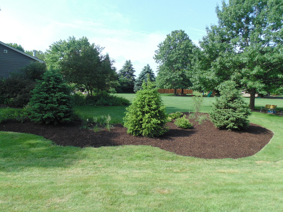 Privacy Landscape Berm - Traditional - Landscape - Chicago - by Apple ...