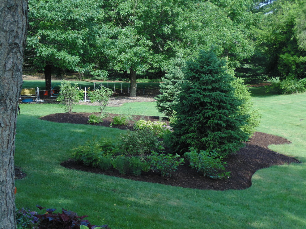 Privacy Landscape Berm - Traditional - Landscape - Chicago - by Apple ...