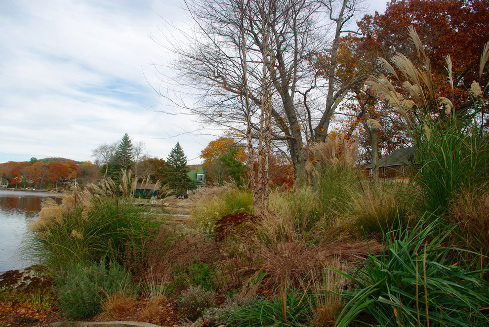 Putnam Valley Lakefront Landscape - Traditional - Landscape - New York ...
