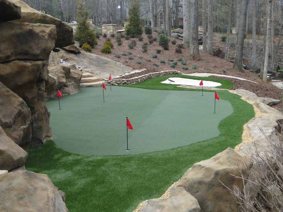 Putting Green and Bunker - Contemporary - Landscape - Atlanta - by ...
