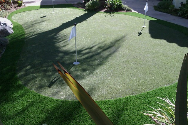 Putting Green Installations - Traditional - Garden - San Diego - by ...