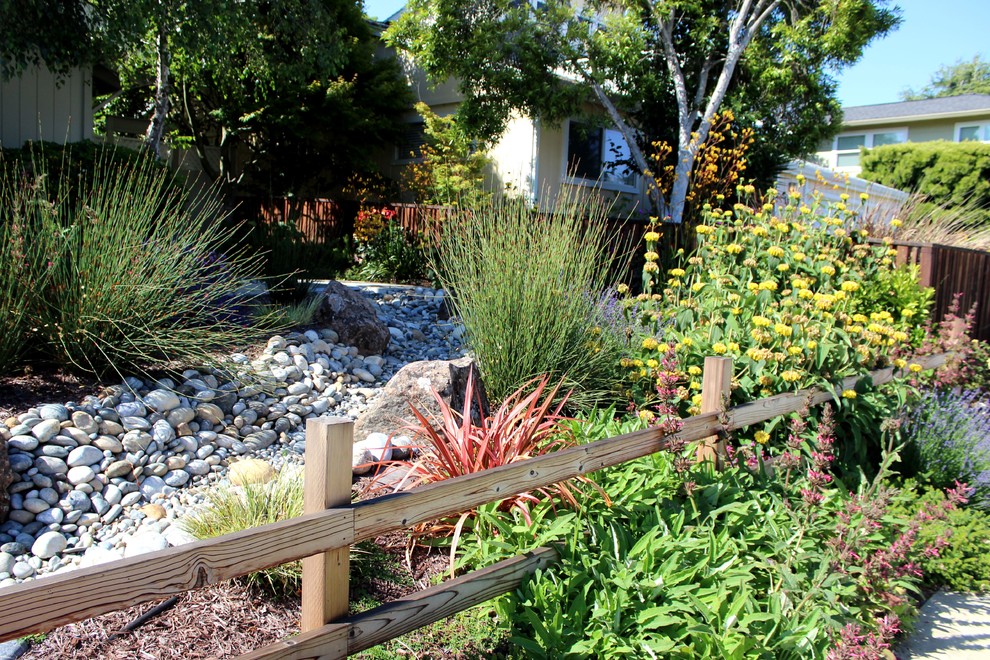 Rainwater Harvesting and Water Conserving - Beach Style - Landscape ...