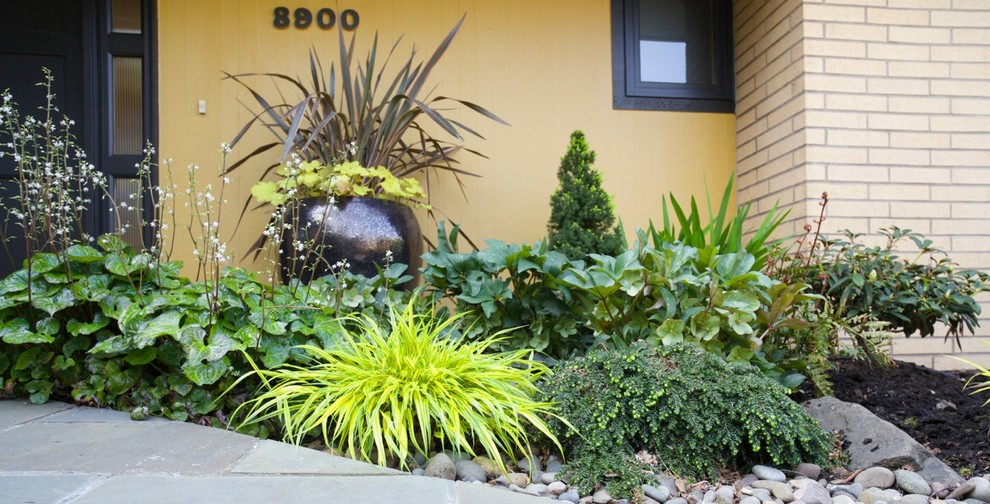 Raleigh Hills Renovation - Asian - Landscape - Portland - by Wolfstone ...