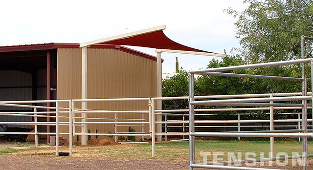 Ranch Shade Sail - Garden - Phoenix - by Tenshon, LLC | Houzz AU