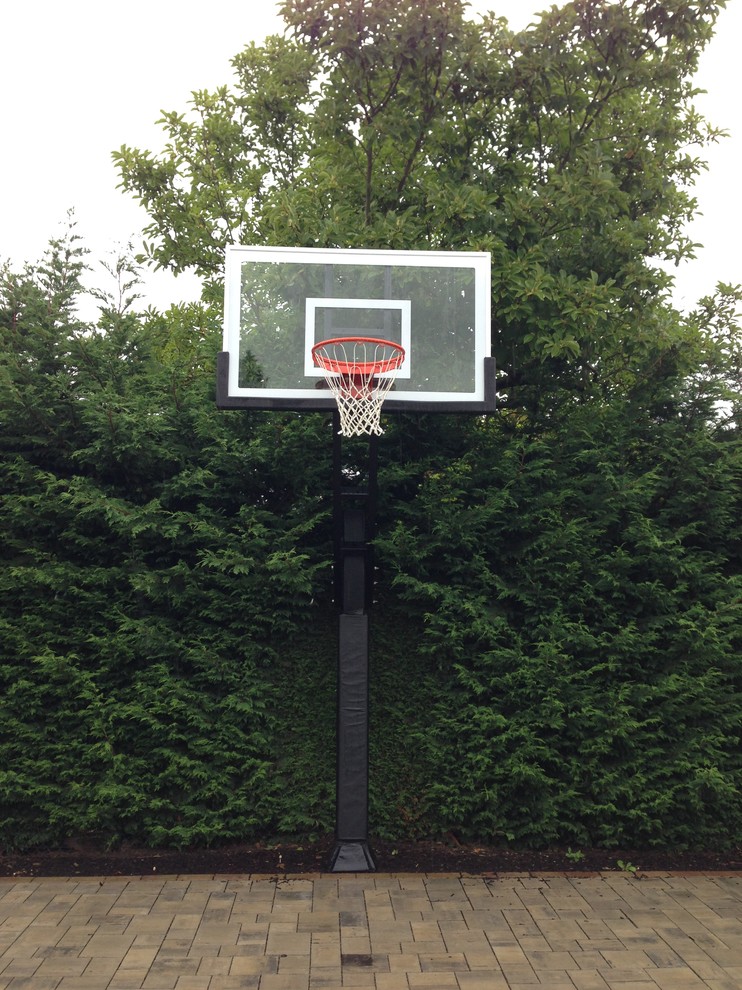Ranjiv H's Pro Dunk Gold Basketball System on a 30x60 in Seattle, WA ...