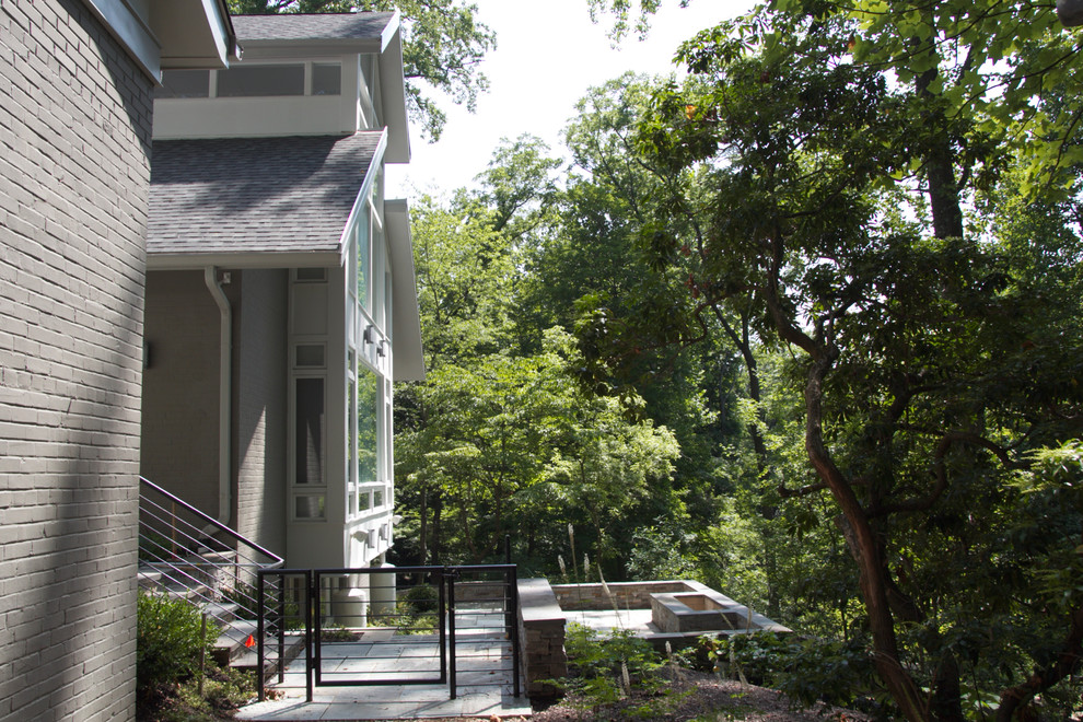 Rear terraces - Traditional - Landscape - DC Metro - by Horn & Co ...