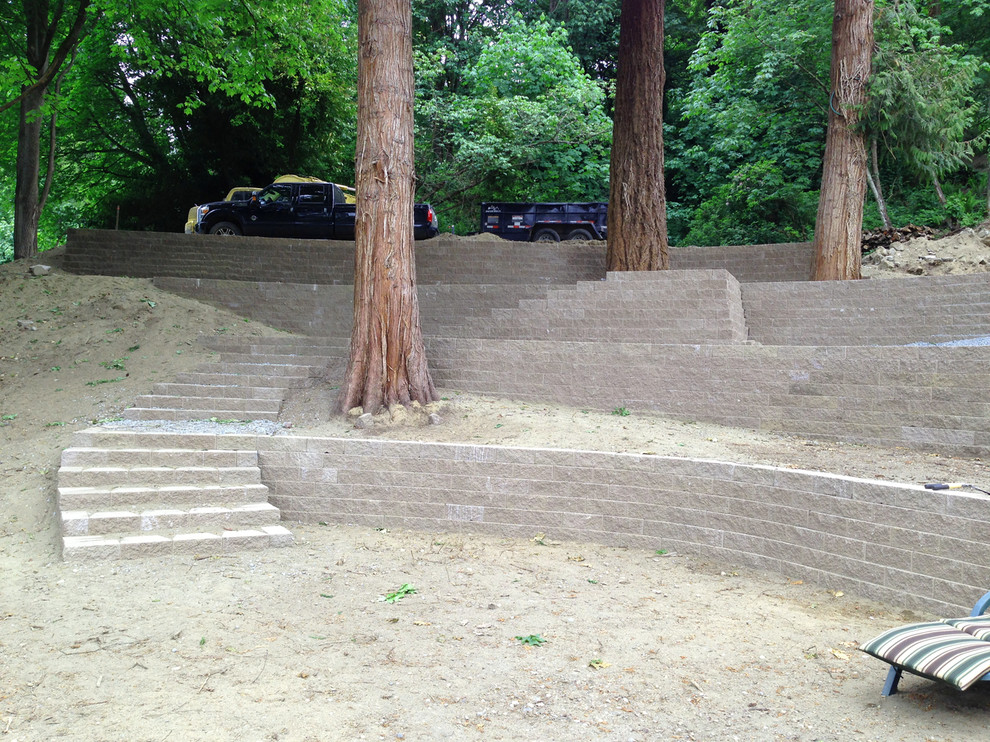Recent Projects - Hardscapes, Retaining Wall, Sod - Traditional ...