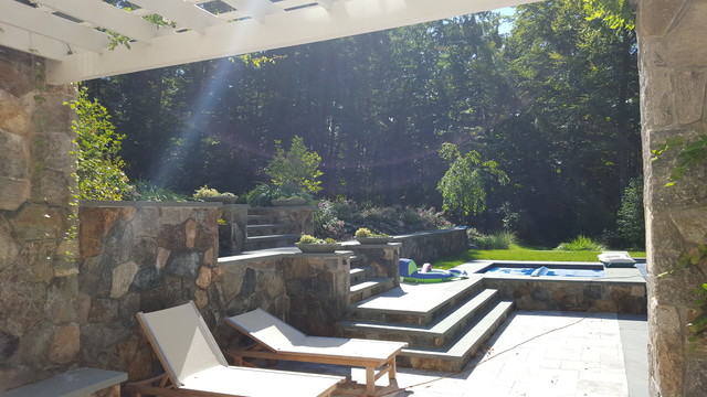 Redding Pool and Landscape - Transitional - Garden - New York - by ...