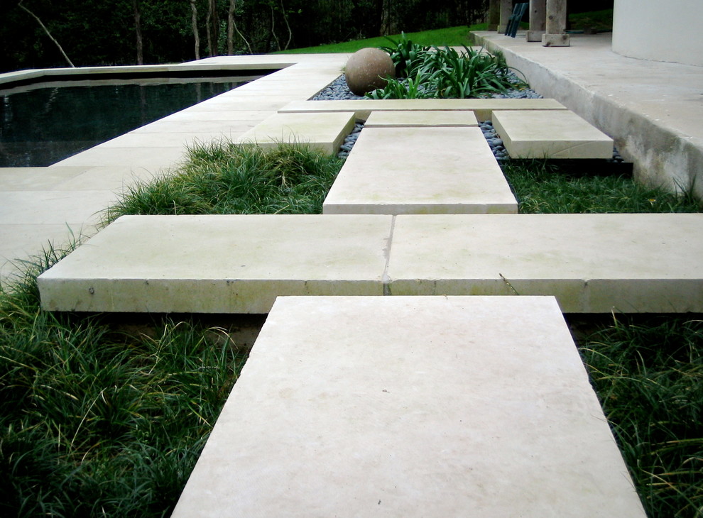Reflection Pool - Contemporary - Landscape - Austin - by Root Design ...