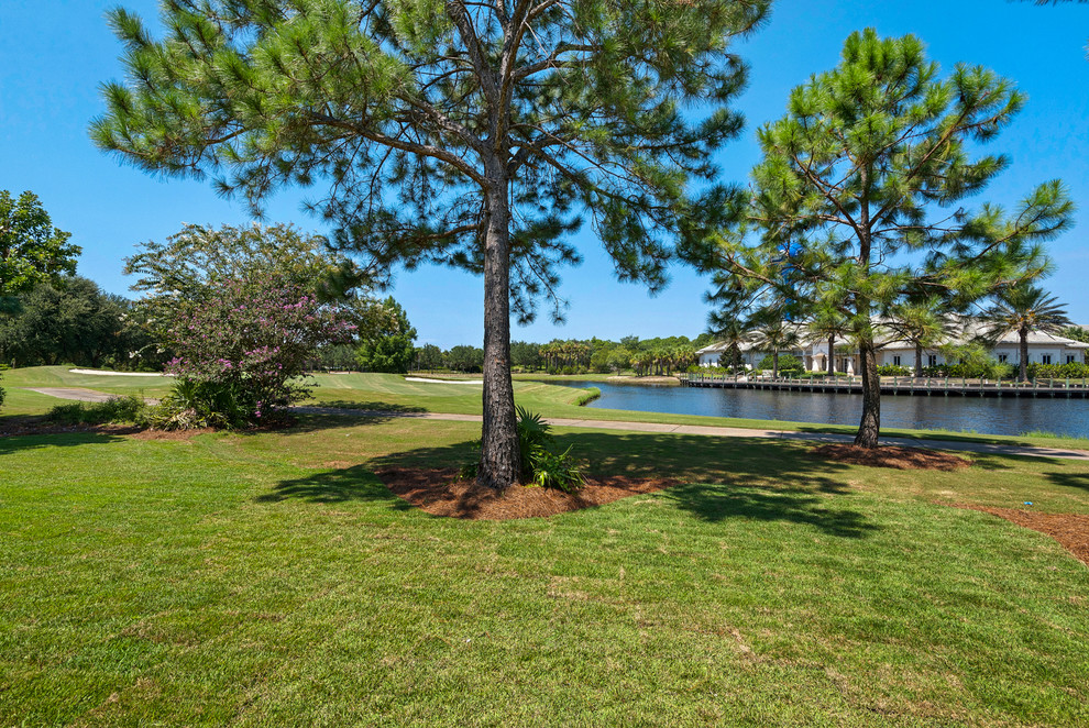 Regatta Bay Golf Course/Lakefront home - Beach Style - Landscape ...