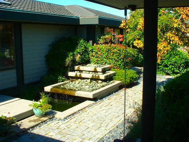 Residential Design - Asiático - Jardín - Seattle - de Cascade Design ...