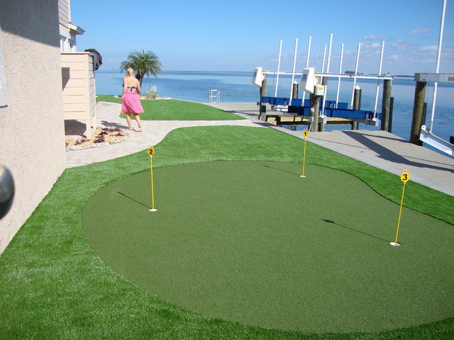 Residential Putting Green - Exotique - Jardin - Tampa - par EasyTurf ...