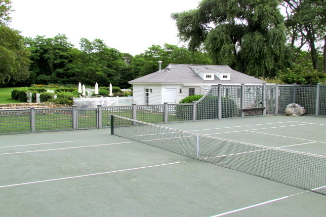 Residential Soft Court Construction - Traditional - Landscape - Boston ...