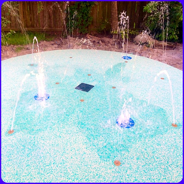 Residential Splash Pad - Classique - Jardin - Houston - par My Splash ...
