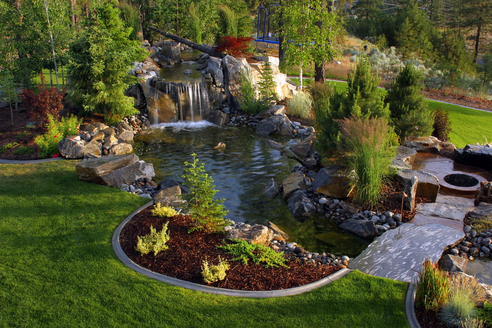 Resort Style in the backyard - Contemporary - Landscape - Seattle - by ...