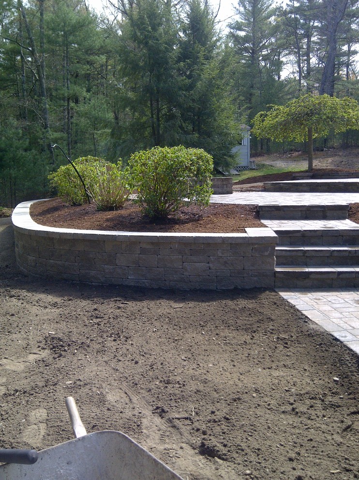 Retaining Wall Projects - Classique - Jardin - Boston - par JS ...