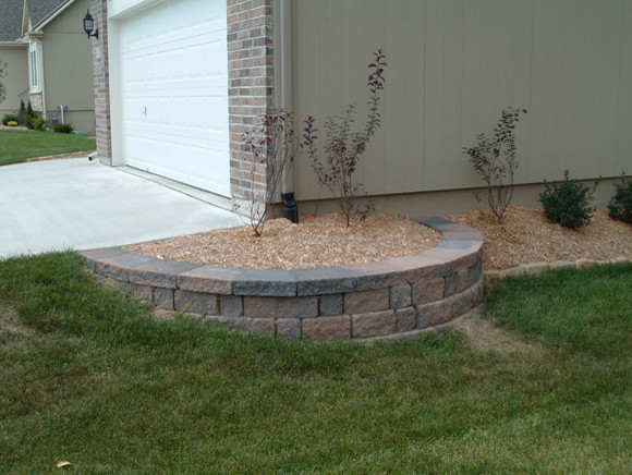Retaining Wall Projects - Traditional - Landscape - Kansas City - by ...