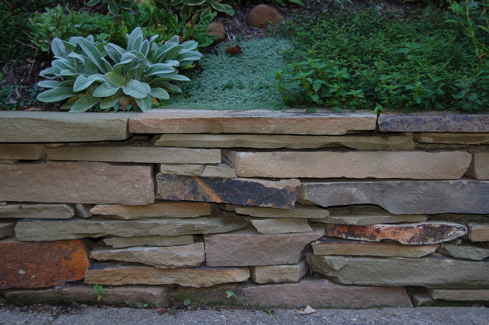 Retaining Walls & Pathways - Traditional - Landscape - Other - by ...