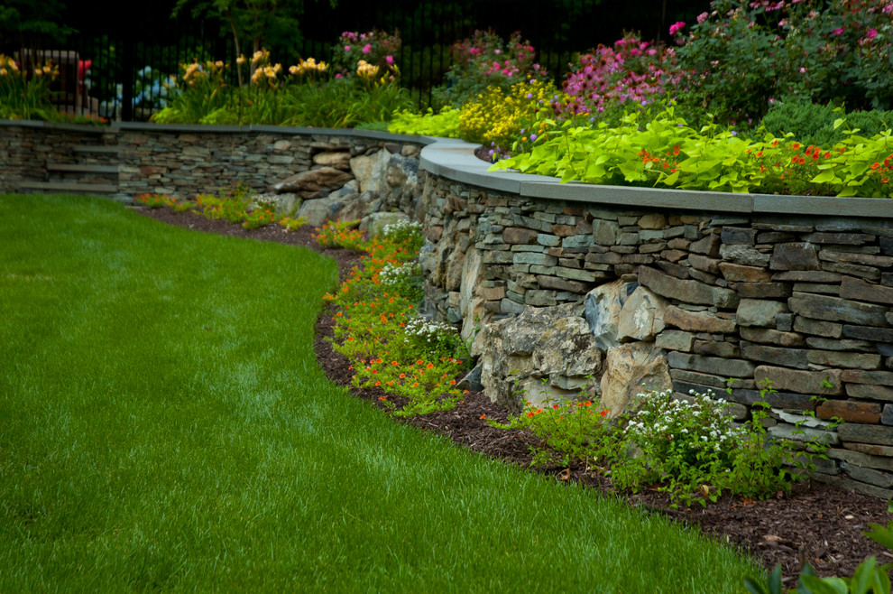 Retaining Walls & Piers - Traditional - Landscape - New York - by ...