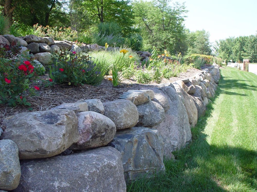 Retaining Walls - Traditional - Landscape - Other - by Ted Lare Design ...