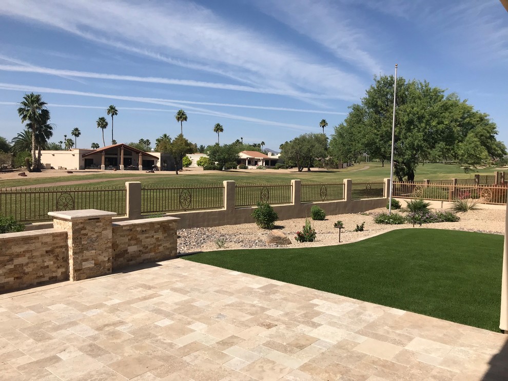 Rio Verde Back Yard Renovation - Traditional - Landscape - Phoenix - by ...