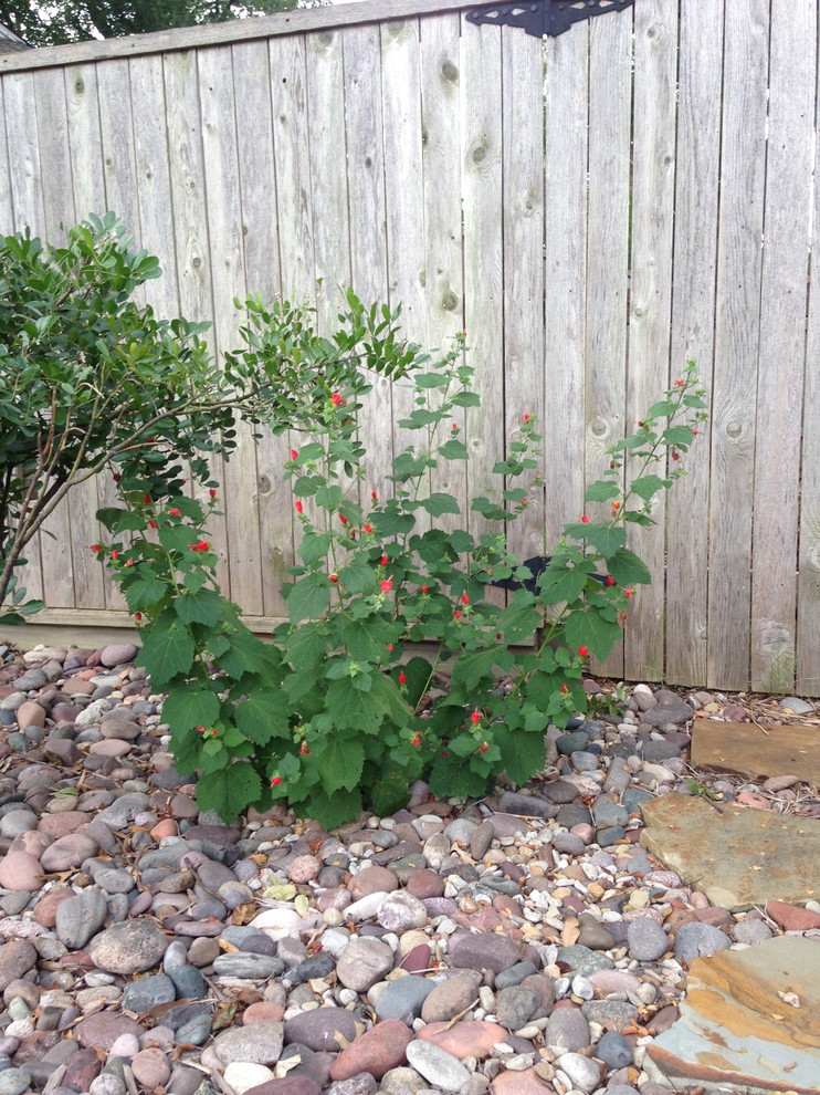River-rock Beds & Natural Hardscaping - Jardin - Dallas - par Roundtree ...
