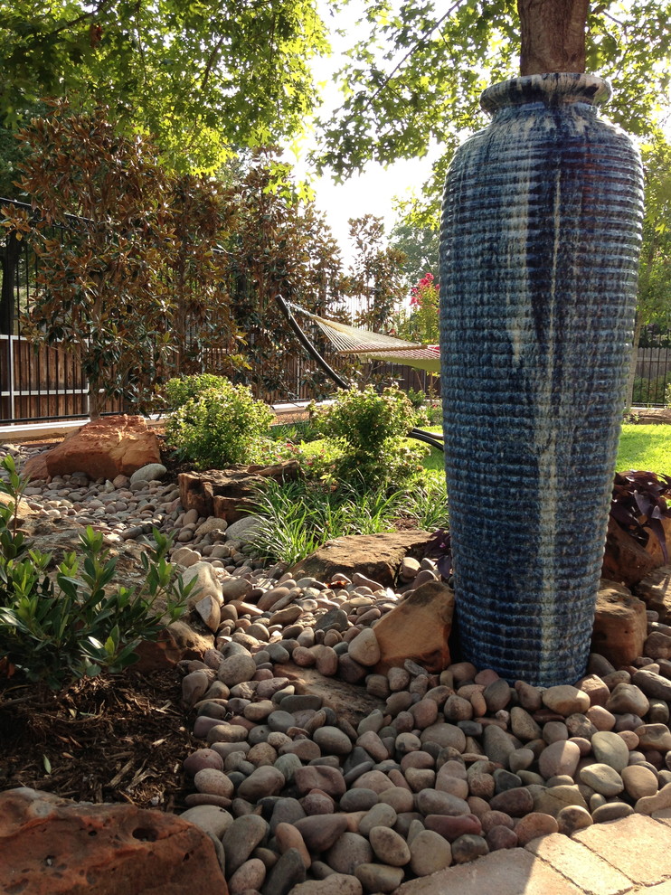 River-rock Beds & Natural Hardscaping - Landscape - Dallas - by ...