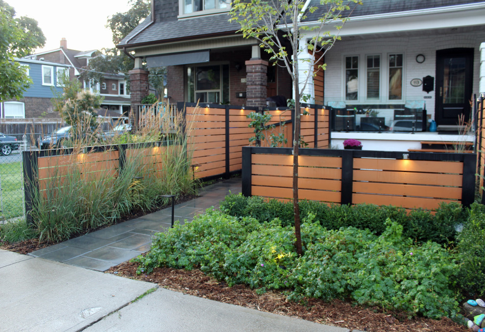 Riverdale Front Yard - Contemporary - Landscape - Toronto - by Green ...