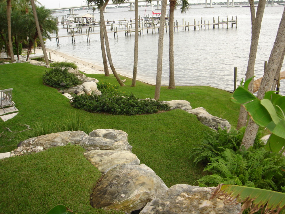 Riverfront Estate - Tropical - Landscape - Miami - by Michael Flaugh ...